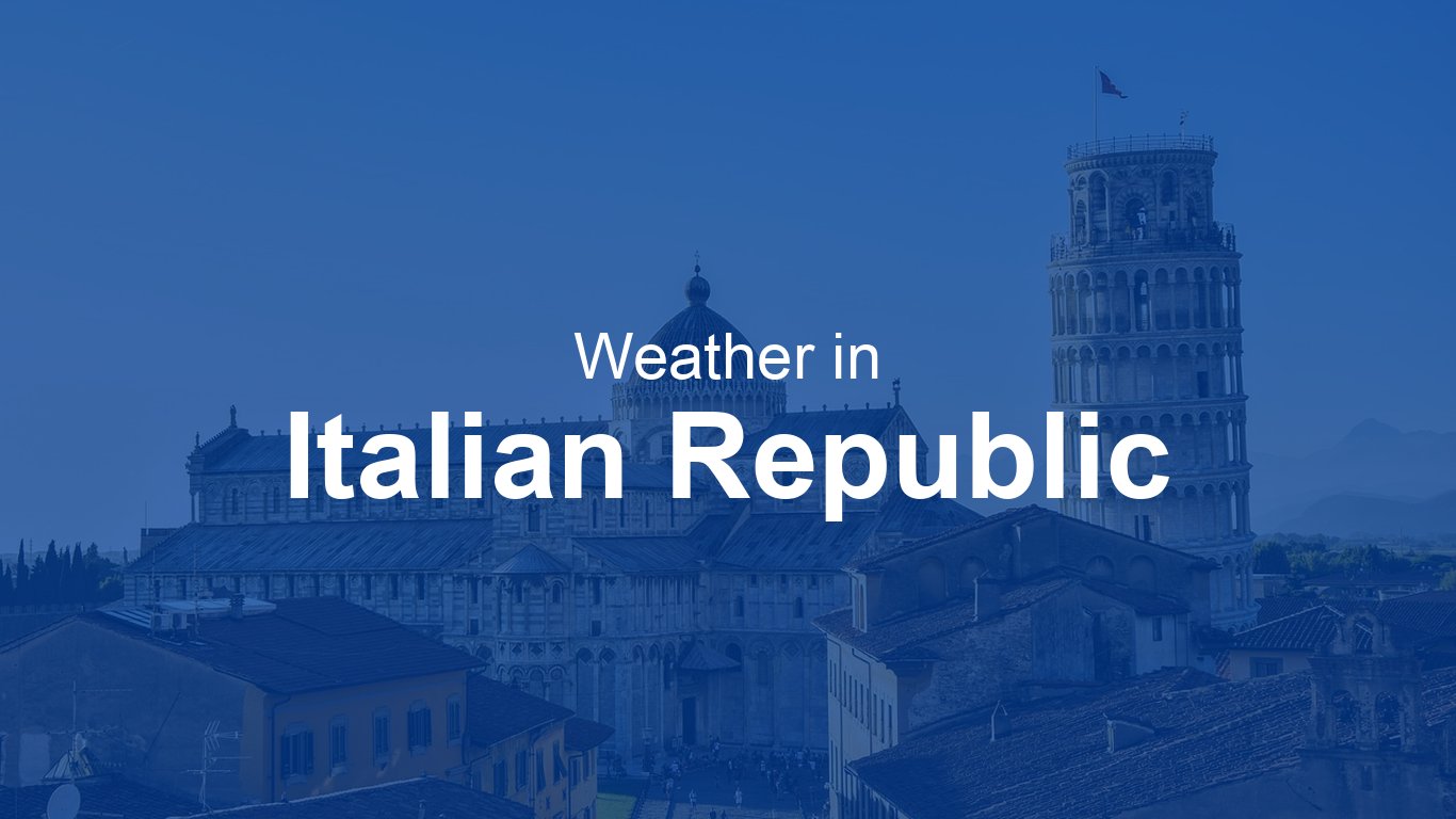Weather in Italy - Forecast & Live Conditions