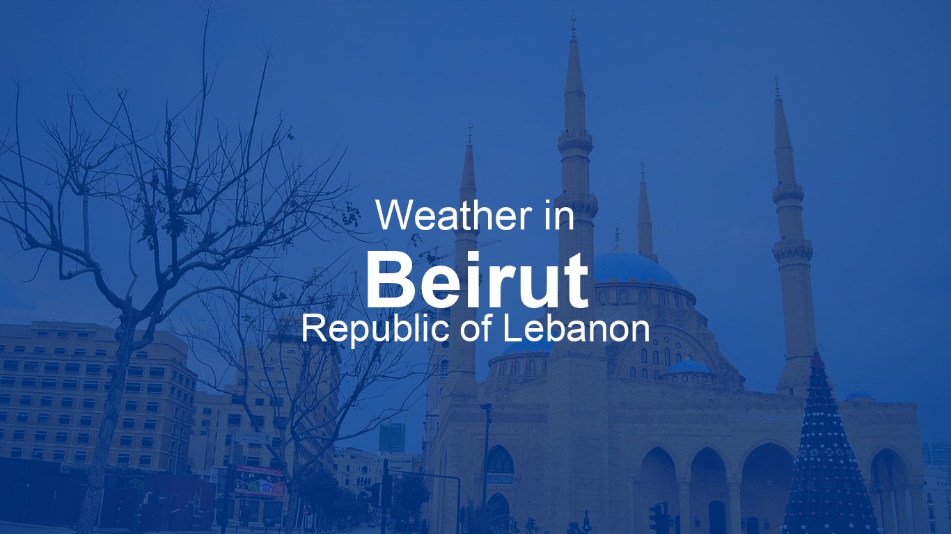 Weather in Beirut, Lebanon - 7-Day Forecast & Live Conditions