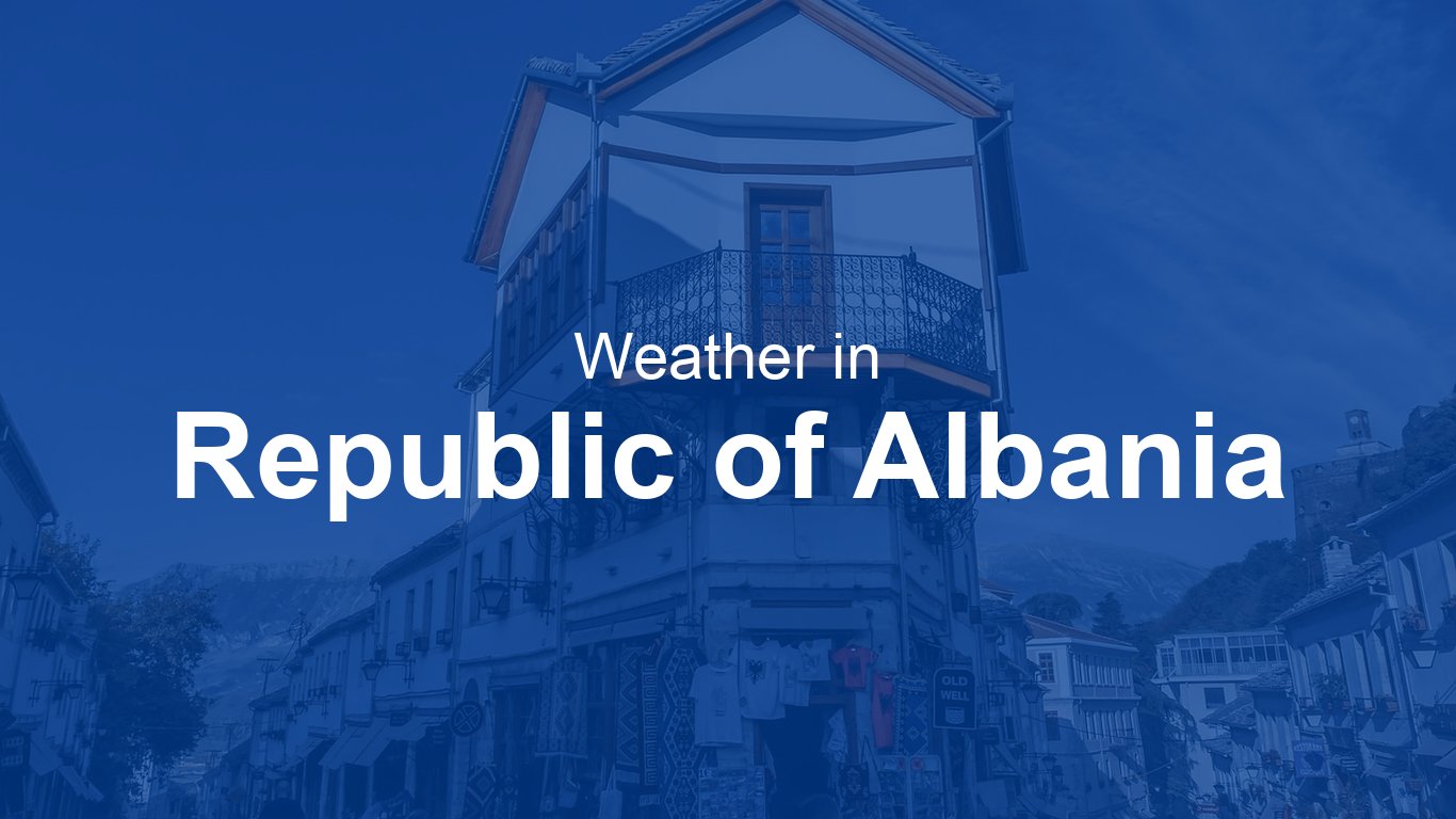 Weather in Albania - Forecast & Live Conditions