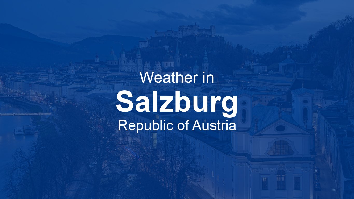 Weather in Salzburg, Austria - 7-Day Forecast & Live Conditions