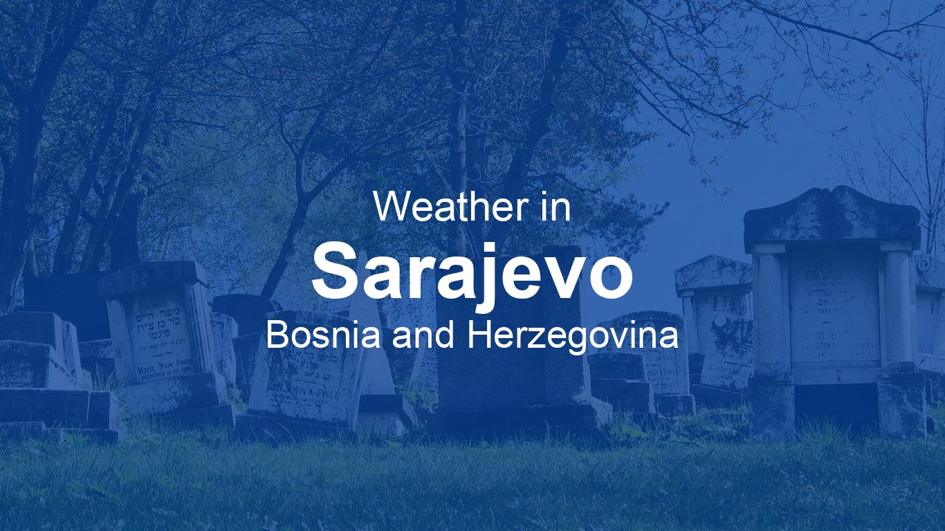 Weather in Sarajevo, Bosnia and Herzegovina - 7-Day Forecast & Live ...