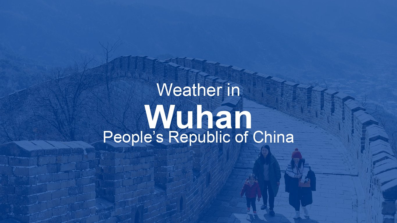 Weather in Wuhan, China - 7-Day Forecast & Live Conditions