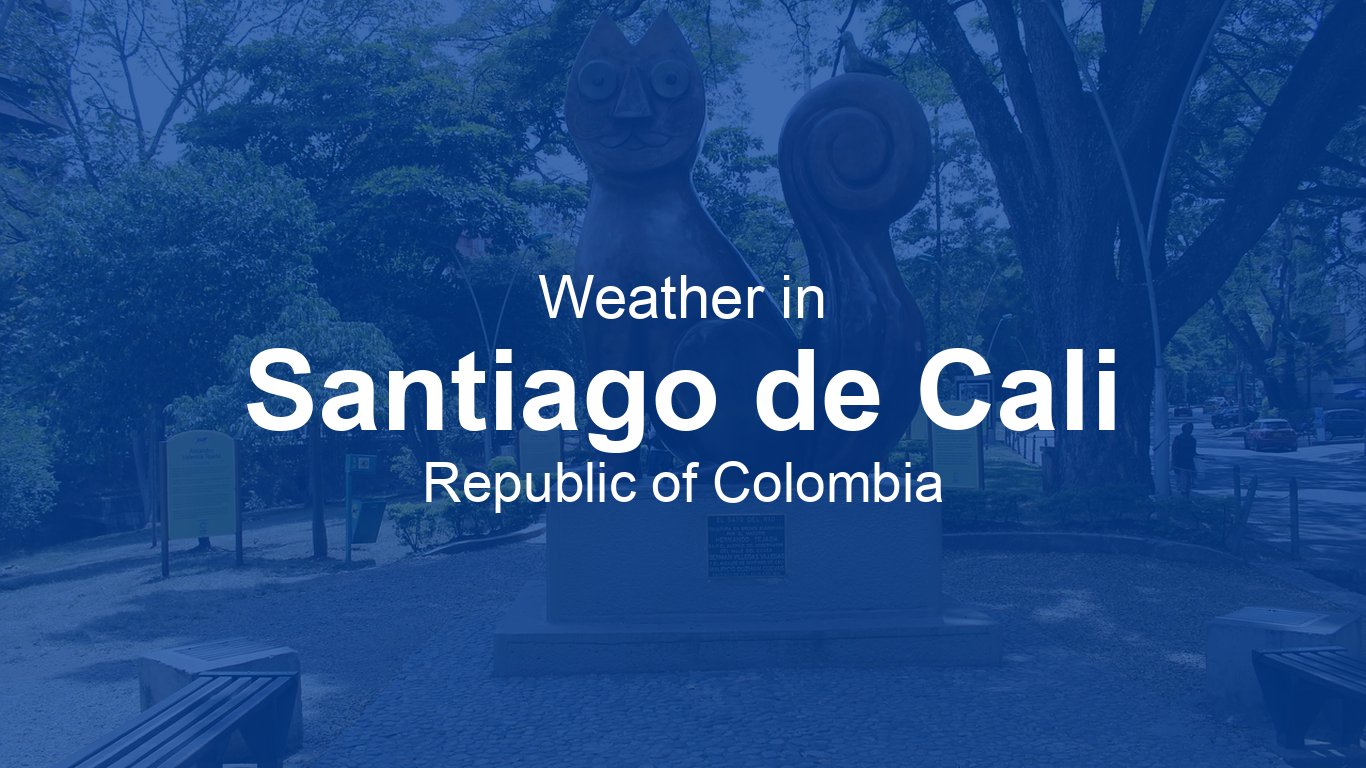 Weather in Cali, Colombia - 7-Day Forecast & Live Conditions