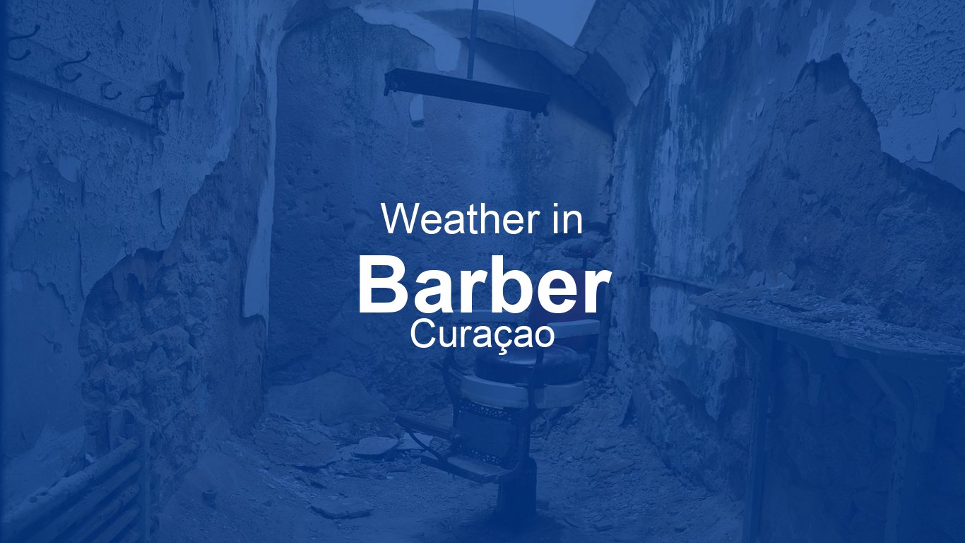 Weather in Barber, Curacao - 7-Day Forecast & Live Conditions