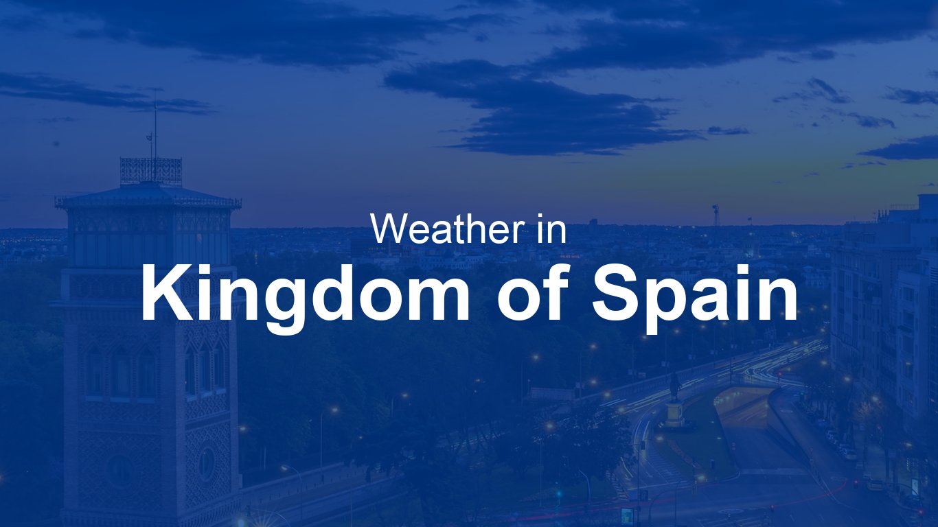 Weather in Spain - Forecast & Live Conditions