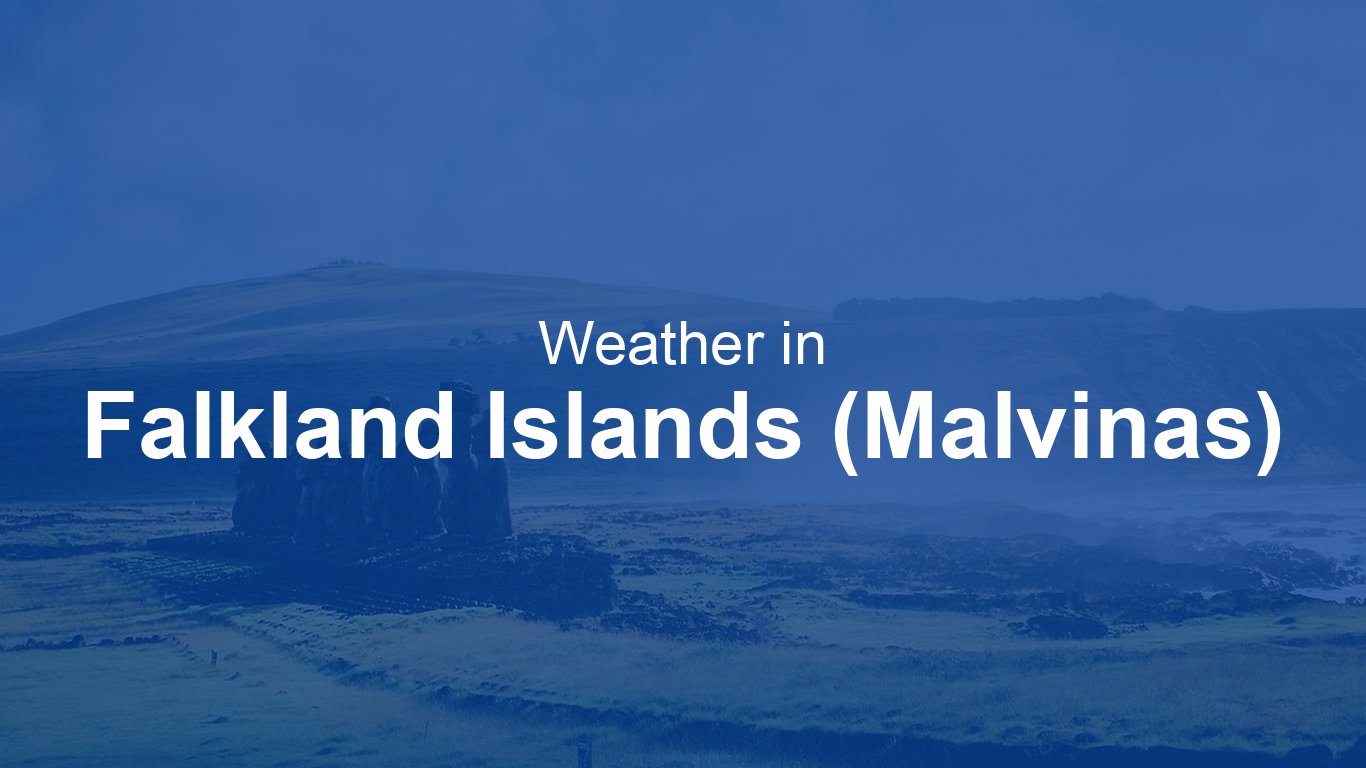 Weather in Falkland Islands - Forecast & Live Conditions