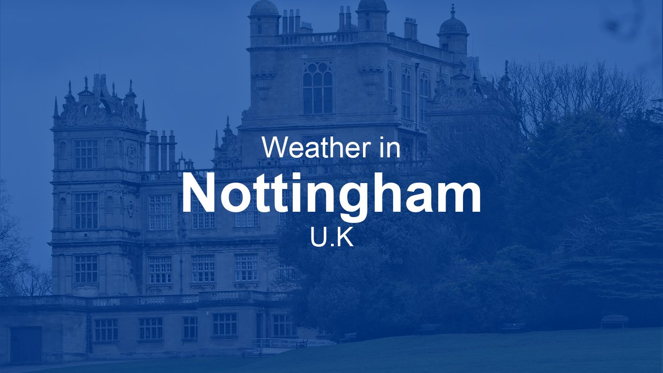 Weather in Nottingham, United Kingdom - 7-Day Forecast & Live Conditions