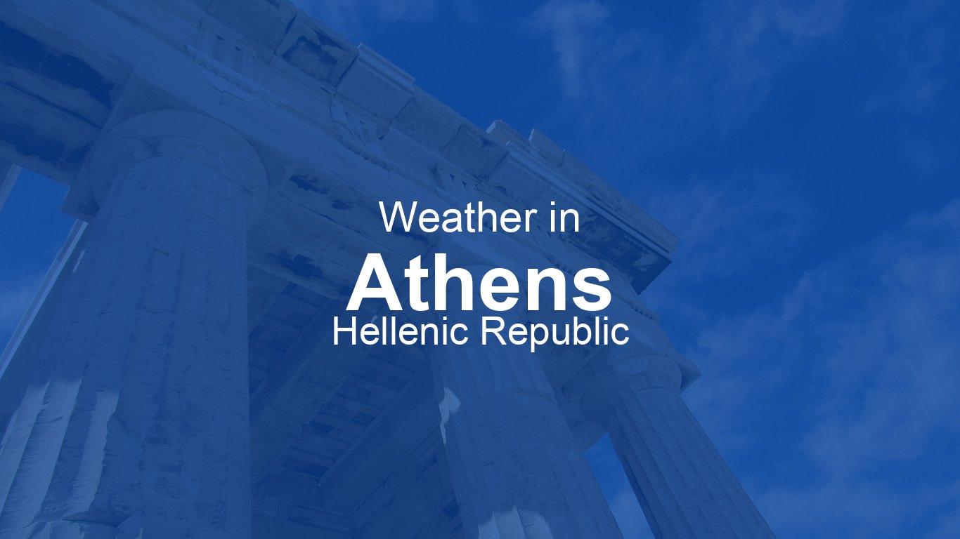Weather in Athens, Greece - 7-Day Forecast & Live Conditions