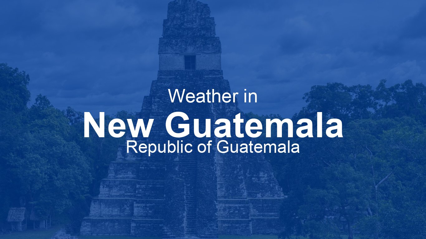 Weather in Guatemala City, Guatemala - 7-Day Forecast & Live Conditions