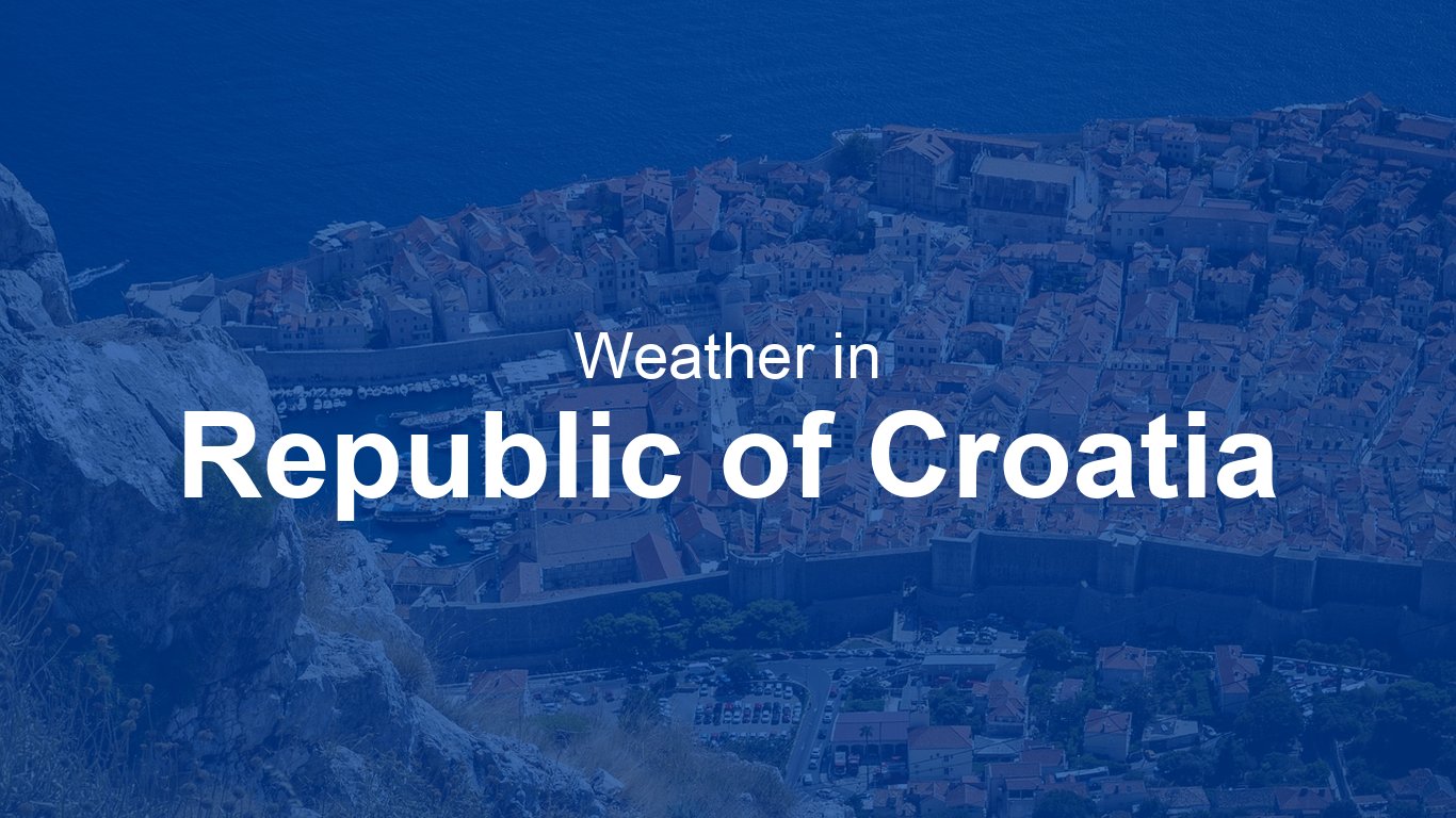 Weather in Croatia - Forecast & Live Conditions