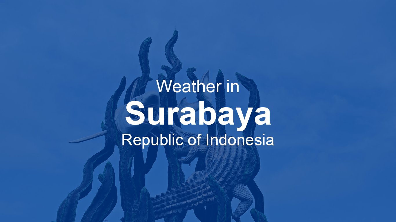 Weather in Surabaya, Indonesia - 7-Day Forecast & Live Conditions