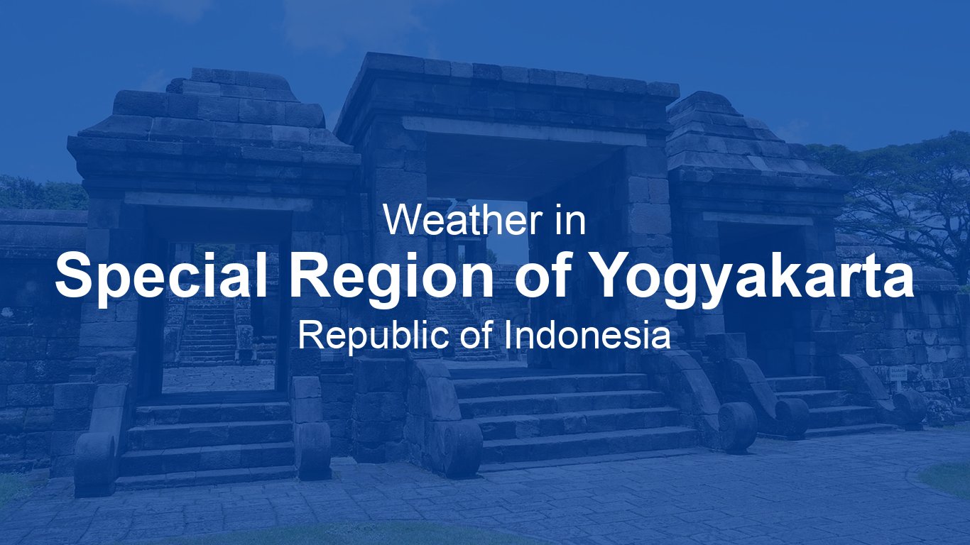 Weather in Yogyakarta, Indonesia - 7-Day Forecast & Live Conditions