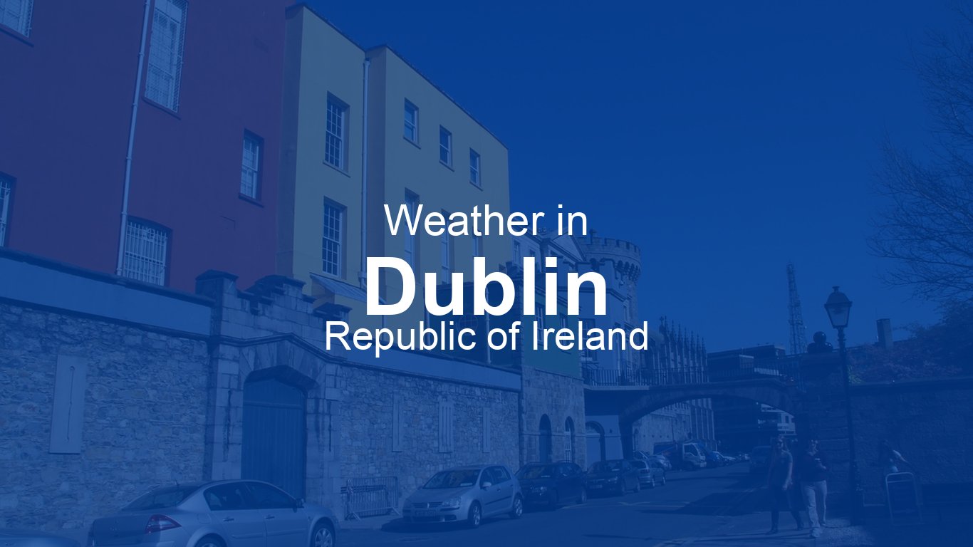 Weather in Dublin, Ireland - 7-Day Forecast & Live Conditions