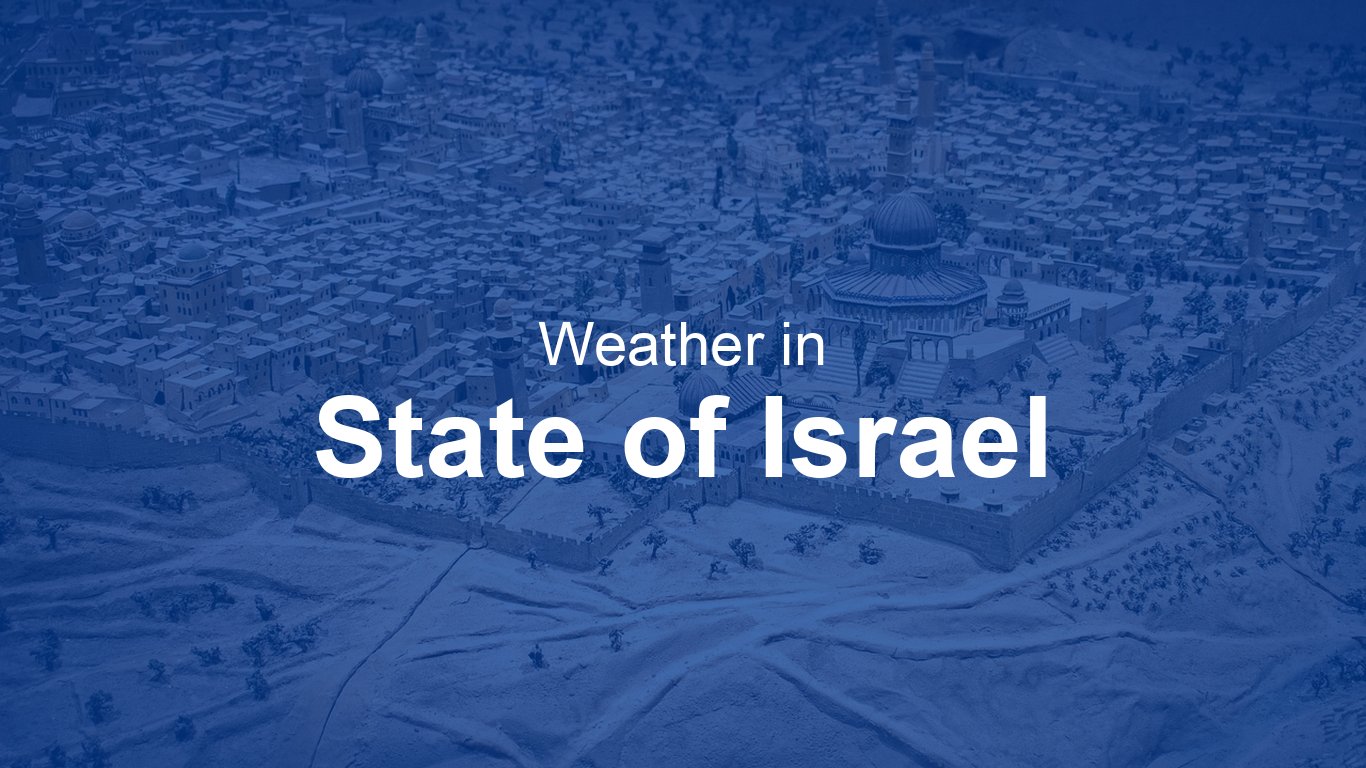 Weather in Israel - Forecast & Live Conditions