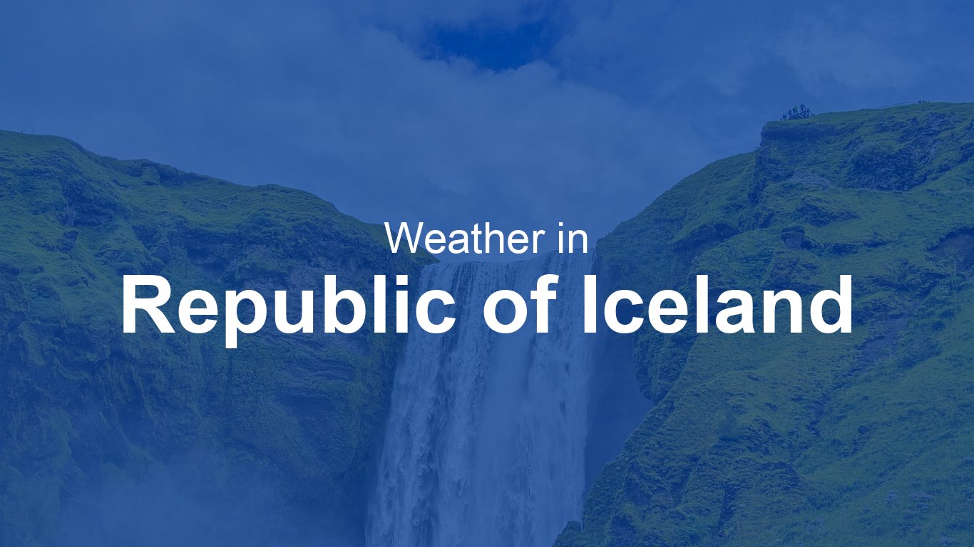 Weather in Iceland - Forecast & Live Conditions