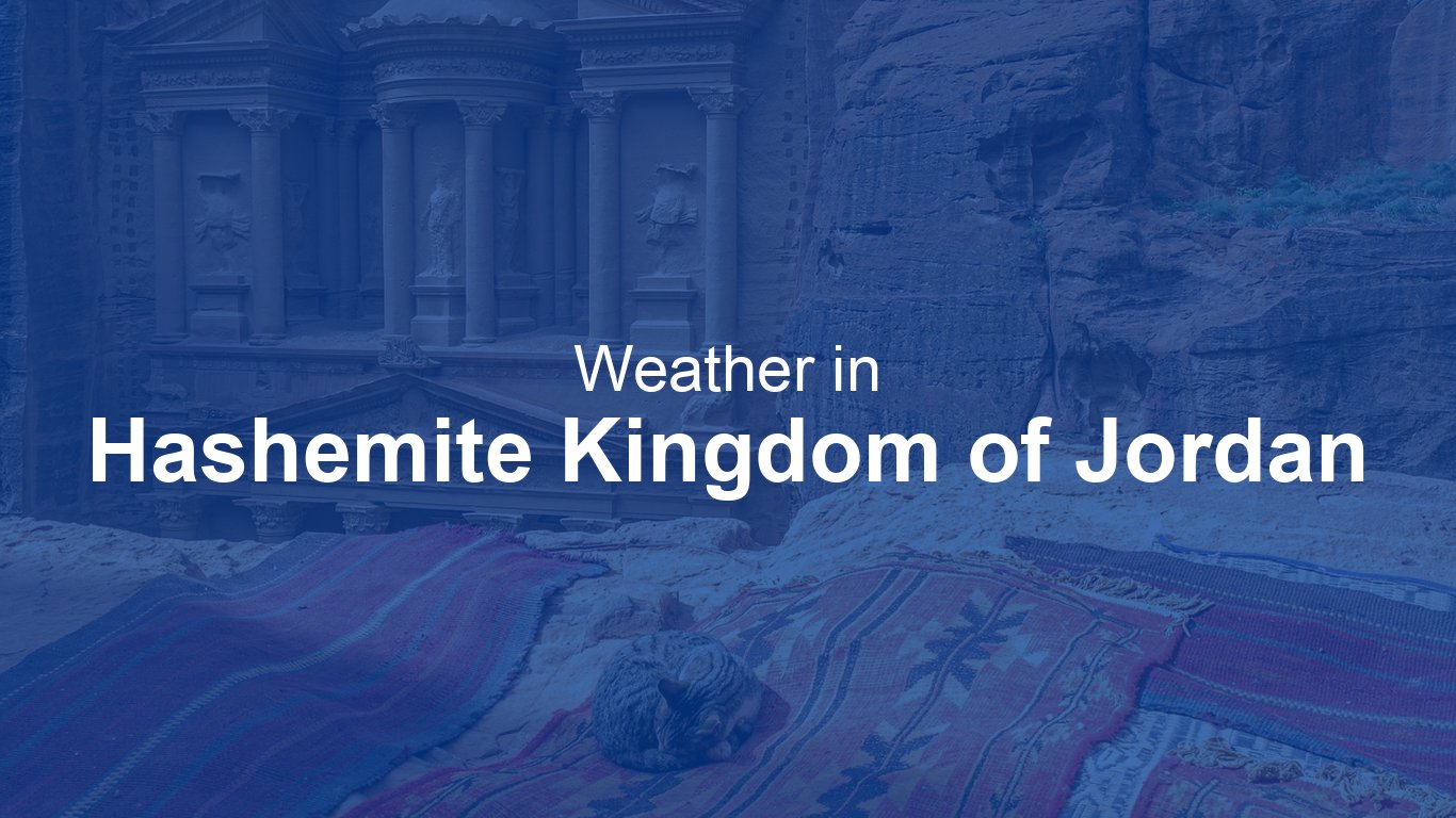 Weather in Jordan - Forecast & Live Conditions