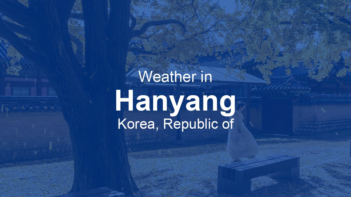 Weather in Seoul, South Korea - 7-Day Forecast & Live Conditions