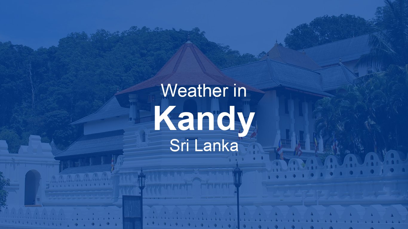 Weather in Kandy, Sri Lanka - 7-Day Forecast & Live Conditions