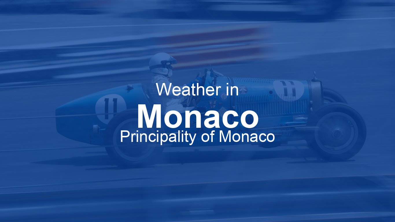 Weather in Monaco - Forecast & Live Conditions