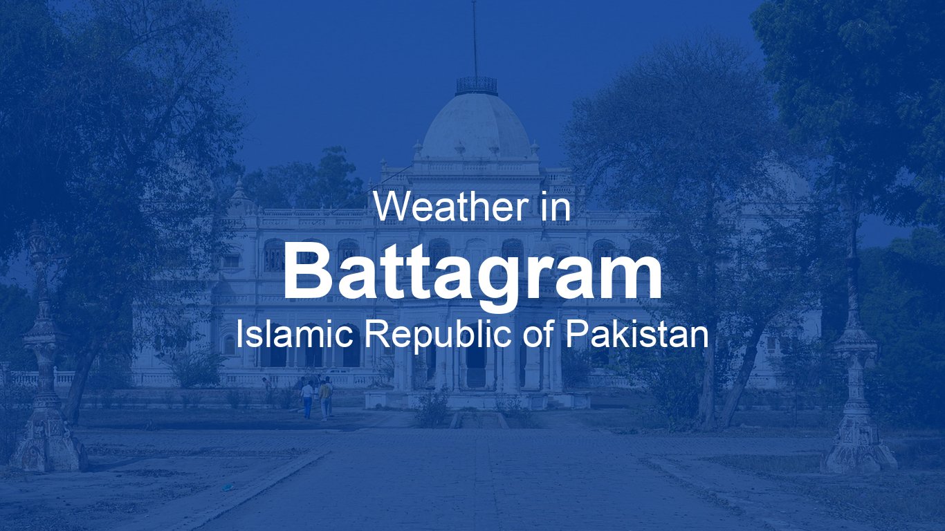 Weather in Battagram, Pakistan - 7-Day Forecast & Live Conditions