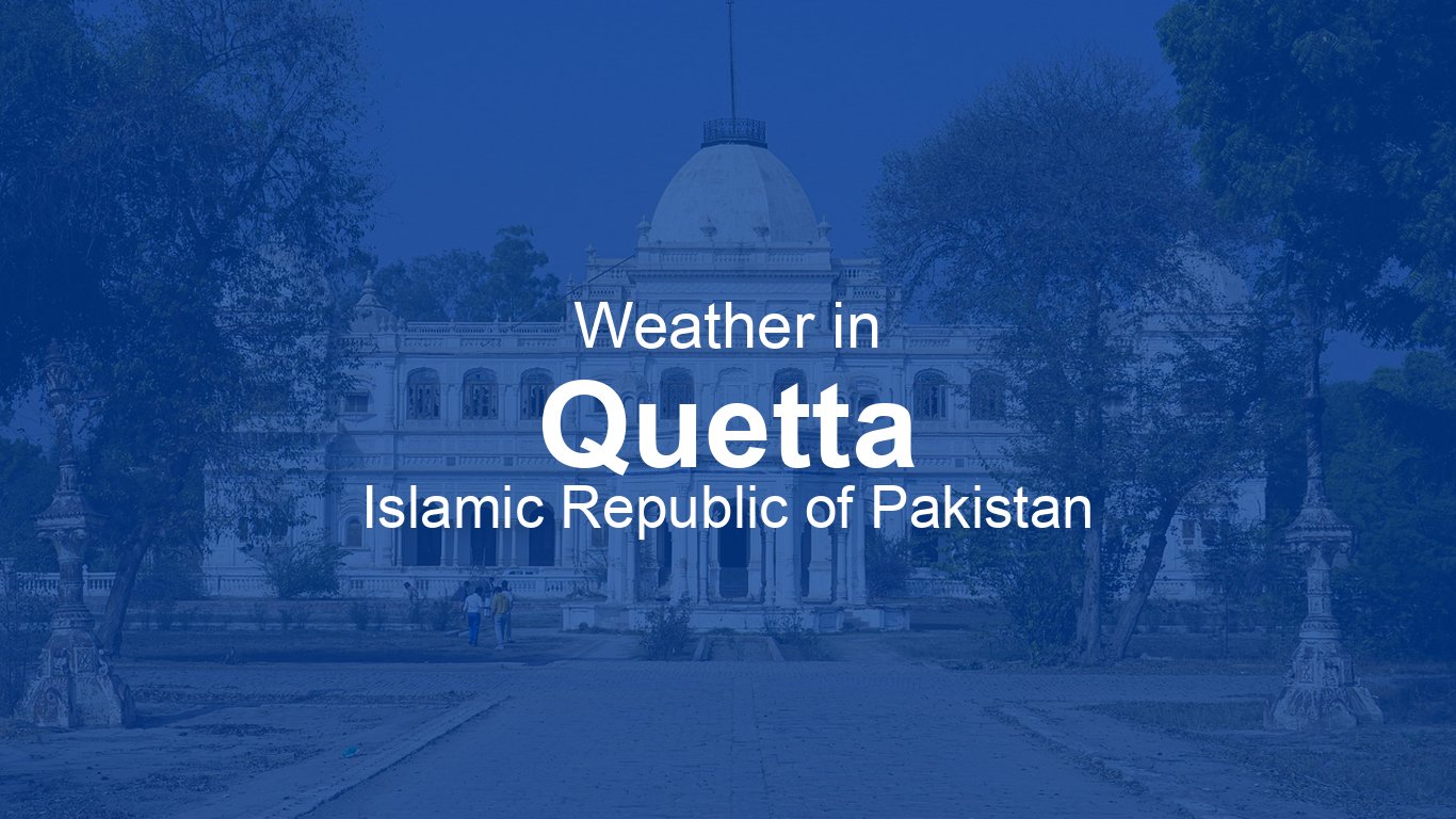 Weather in Quetta, Pakistan - 7-Day Forecast & Live Conditions