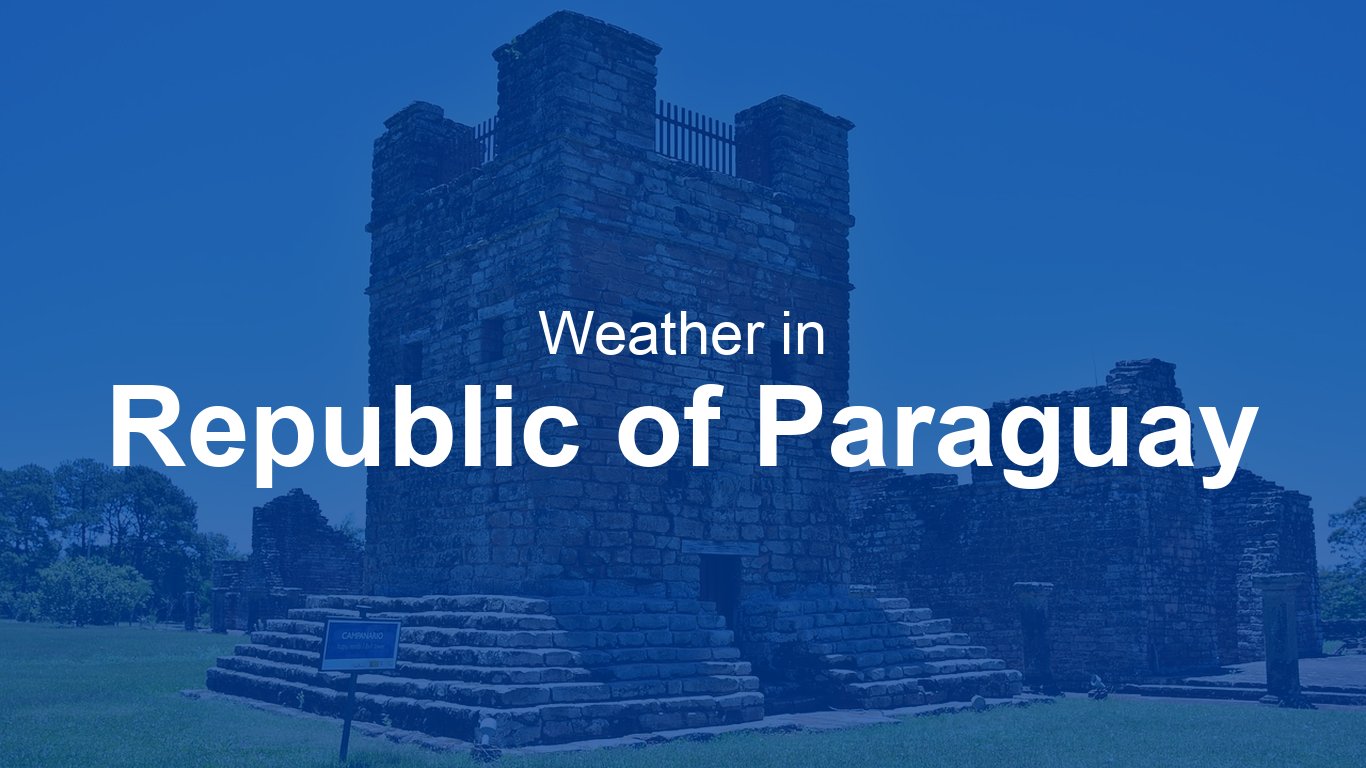 Weather in Paraguay - Forecast & Live Conditions