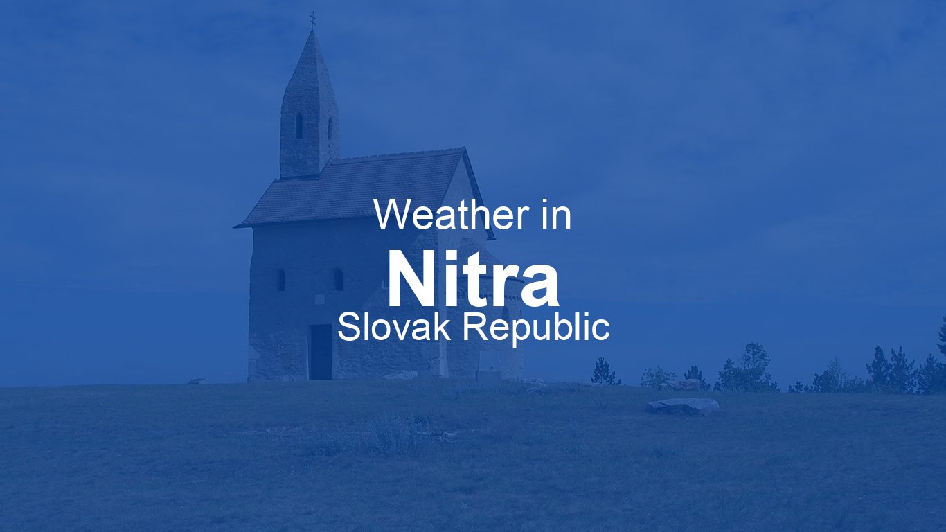 Weather in Nitra, Slovakia - 7-Day Forecast & Live Conditions