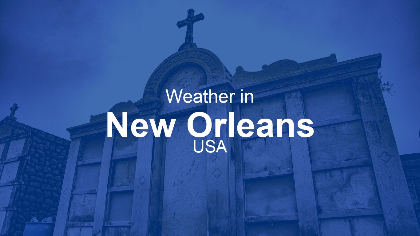 Weather in New Orleans, United States - 7-Day Forecast & Live Conditions